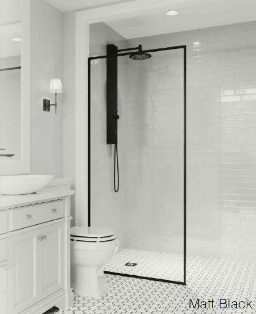 aurora shower screen showerscreen 10mm 6mm